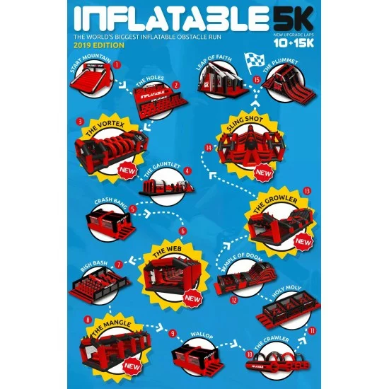 Inflatable Obstacle Course 5k For Sale, Buy Inflatable Obstacle Course ...