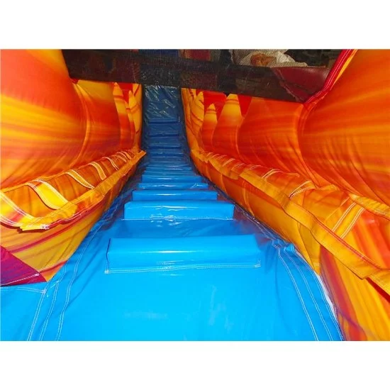 Inflatable Fire And Ice Water Slide For Sale, Buy Inflatable Fire And ...